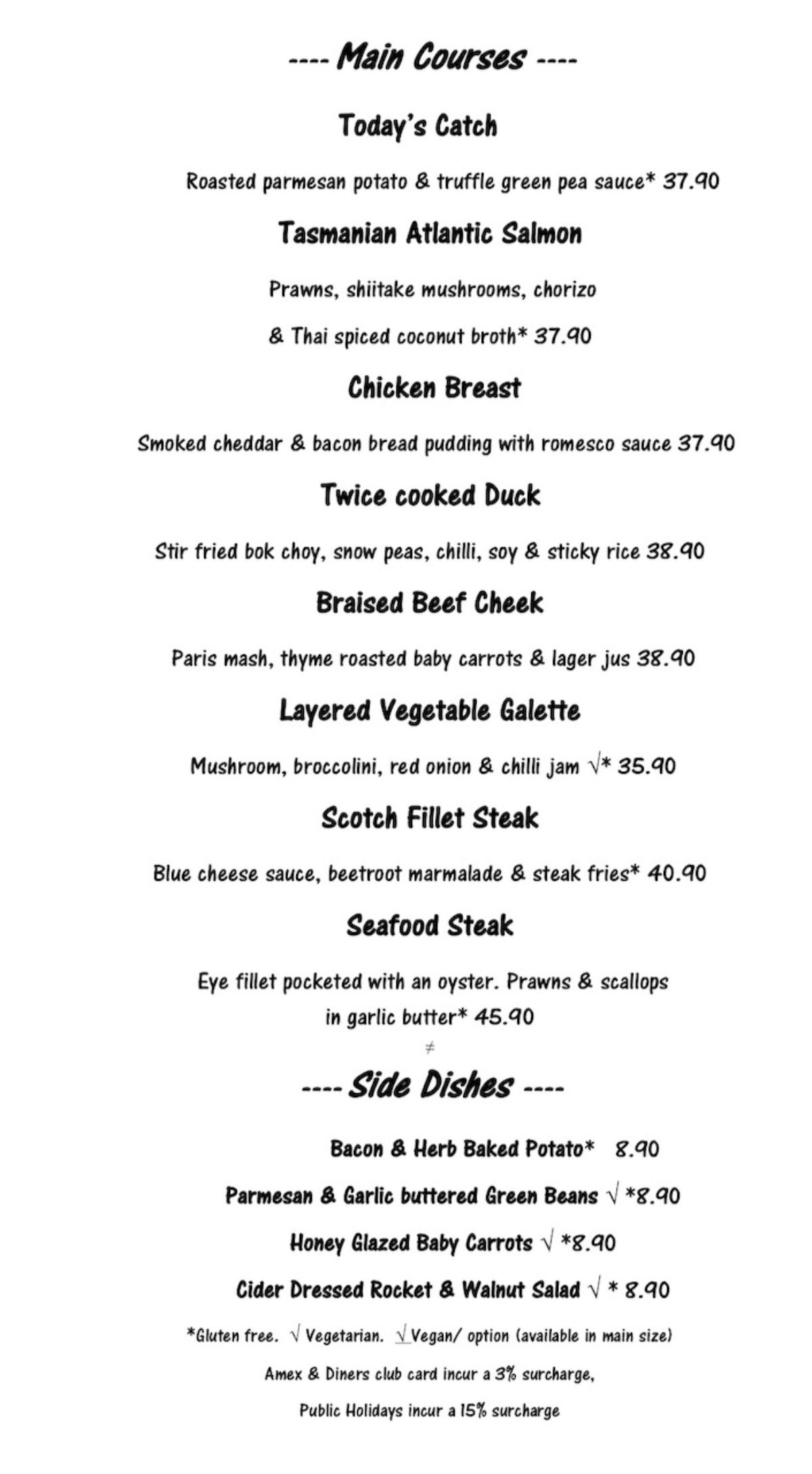 GORGE RESTAURANT - HEADS UP FOOD GUIDE LAUNCESTON