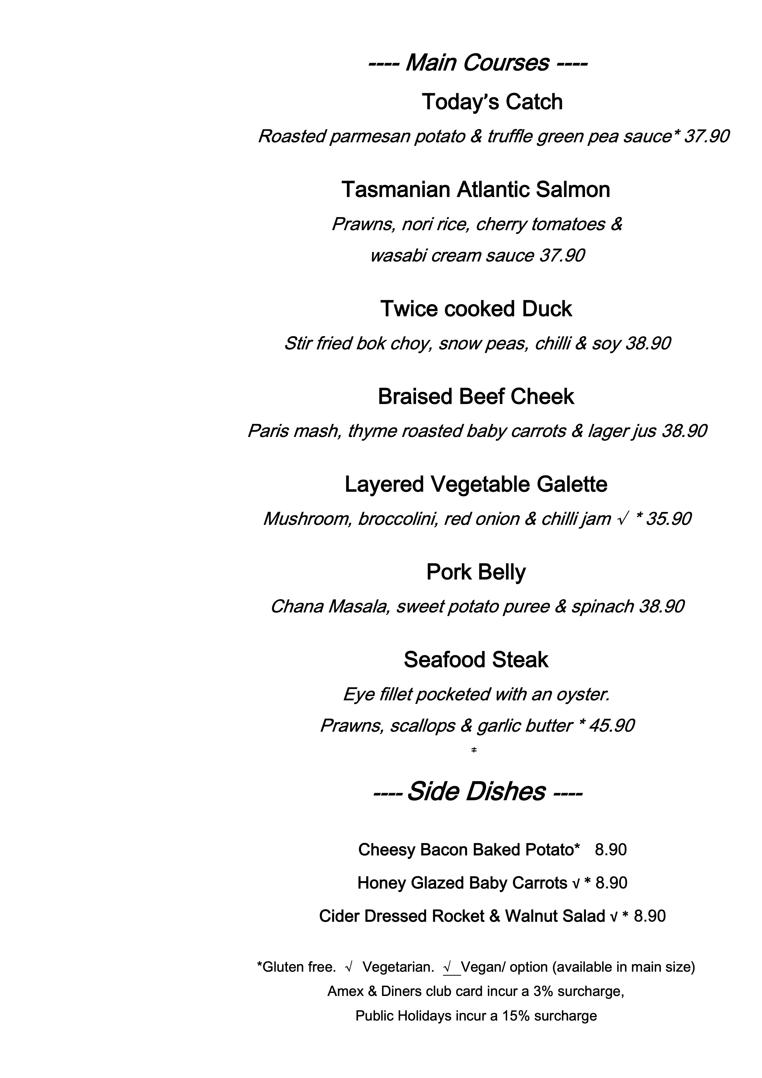 THE GORGE RESTAURANT » Heads Up Launceston