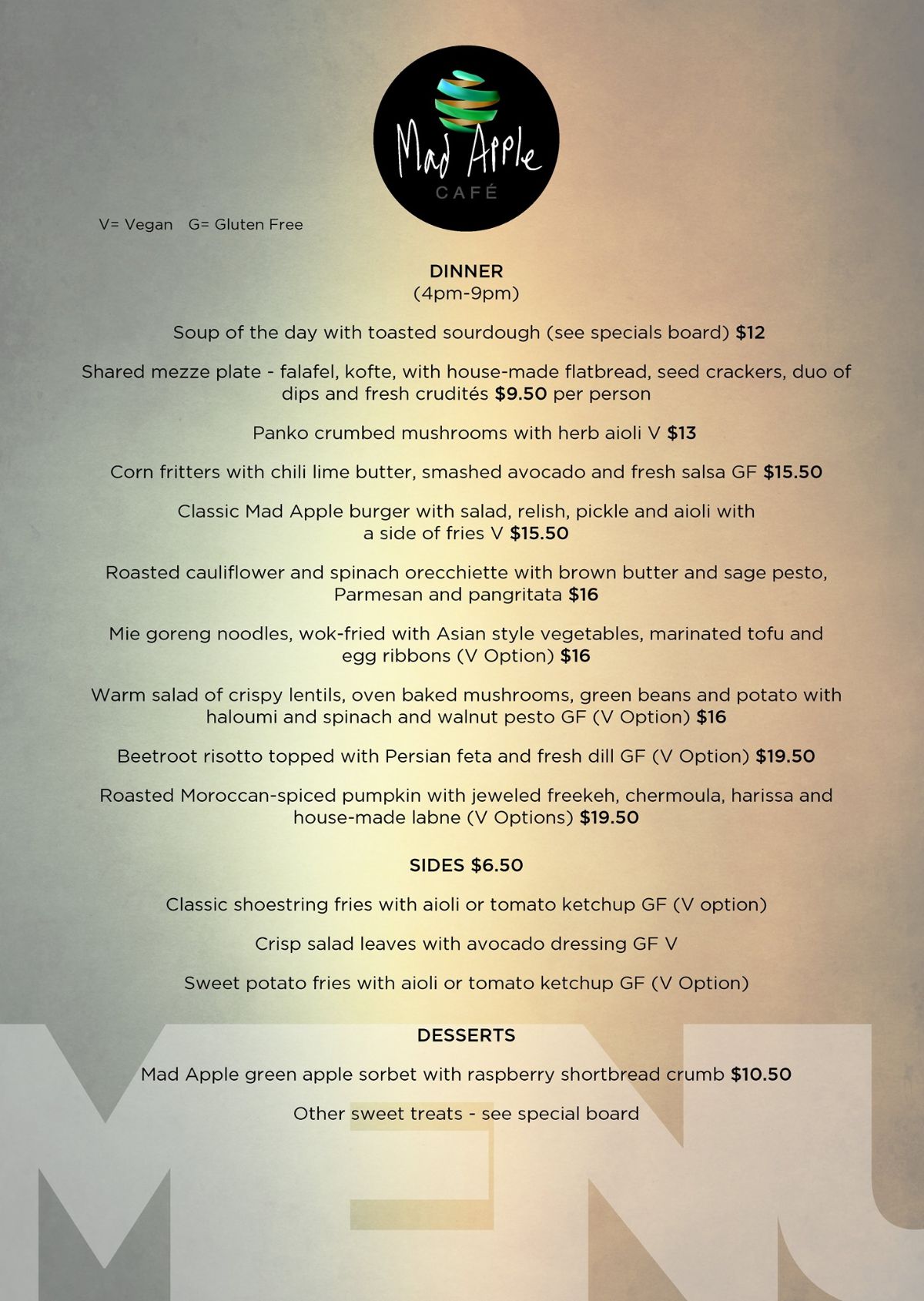 MAD APPLE CAFÉ » Heads Up Launceston & Food Guide