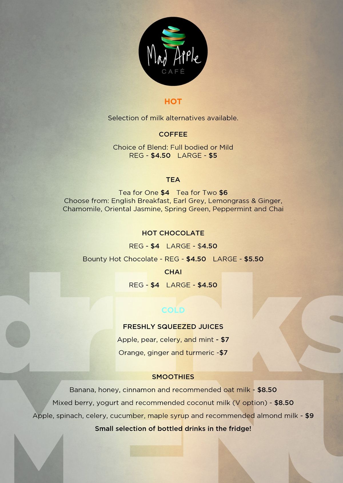 MAD APPLE CAFÉ » Heads Up Launceston & Food Guide