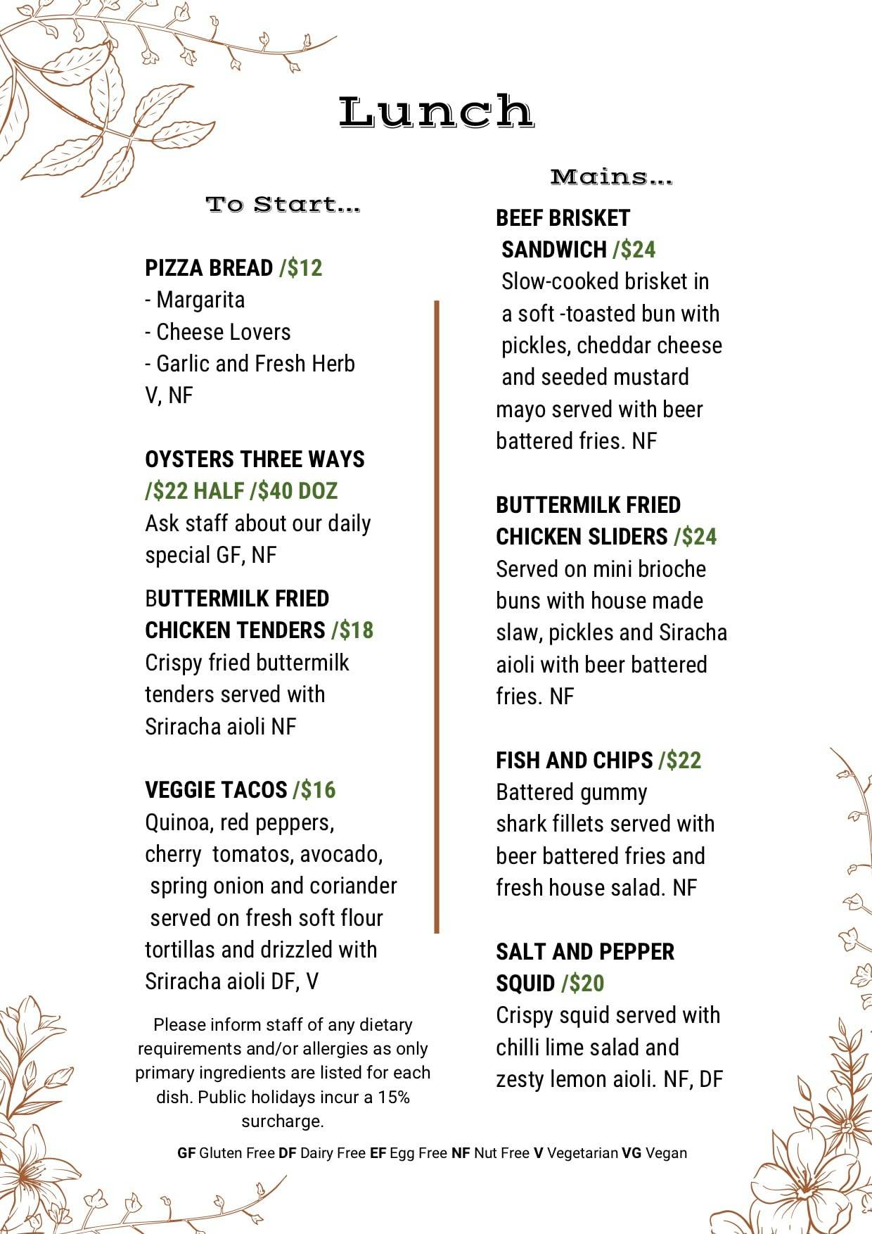 APRICUS LAUNCESTON » Heads Up Launceston Food Guide